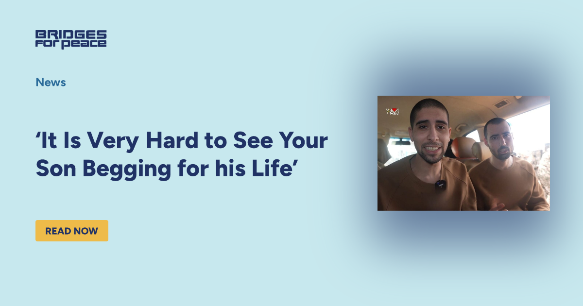 ‘It Is Very Hard to See Your Son Begging for his Life’