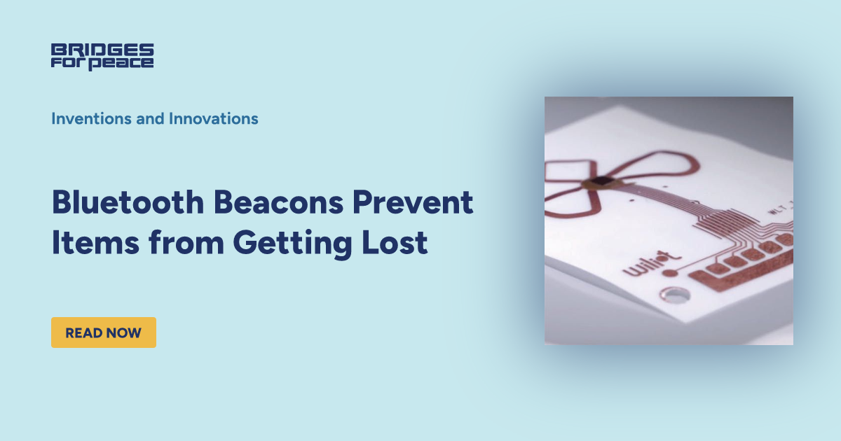 Bluetooth Beacons Prevent Items from Getting Lost