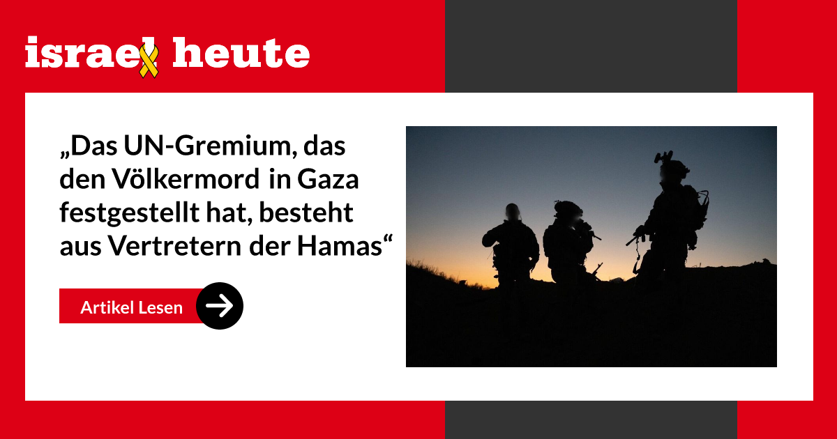 „Das UN-Gremium, das den Völkermord in Gaza festgestellt hat, besteht ...