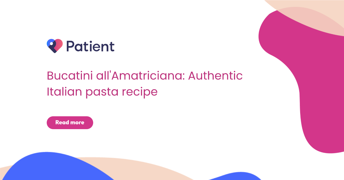 Bucatini all'Amatriciana: Authentic Italian pasta recipe