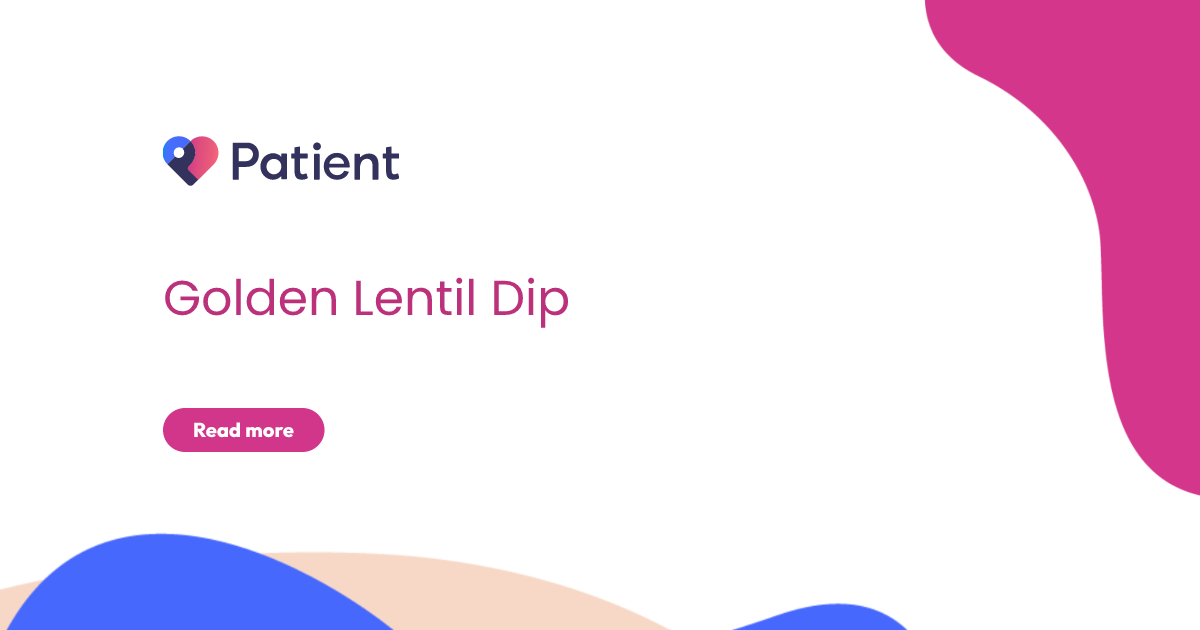 Easy Golden Red Lentil Dip Recipe
