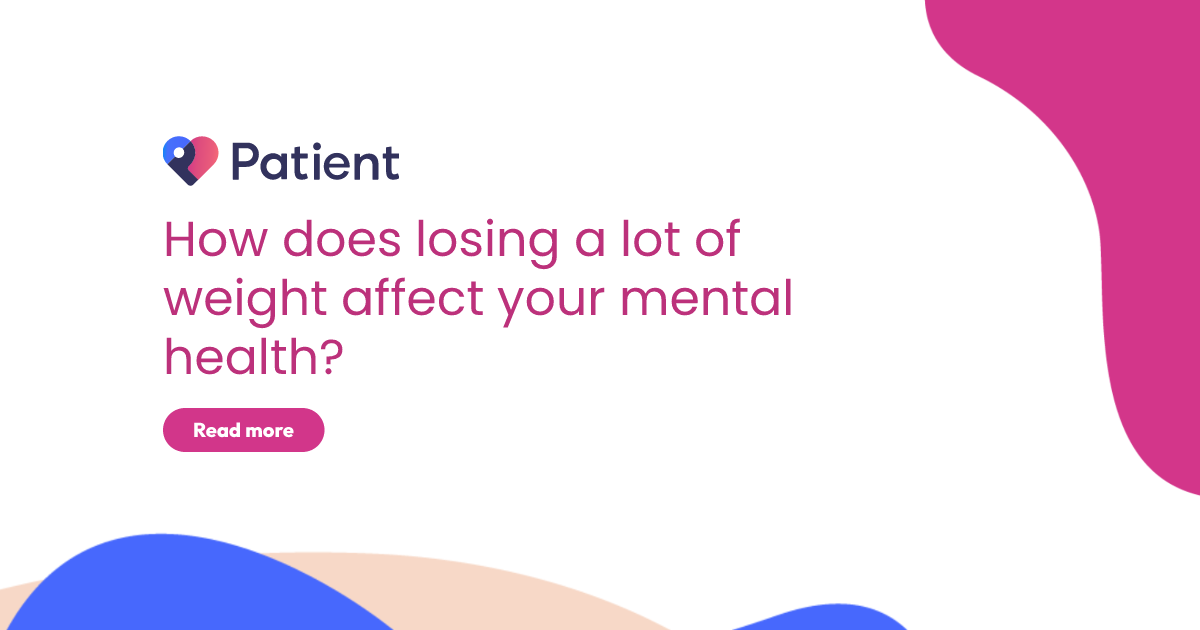 How does losing a lot of weight affect your mental health?