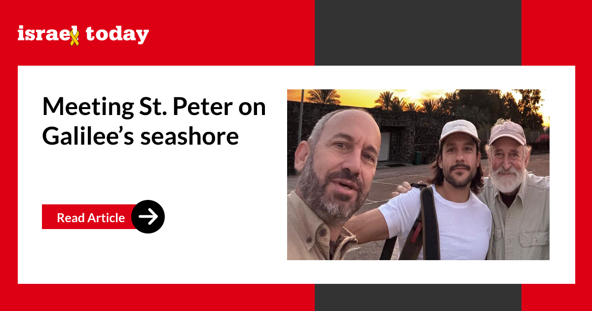 Meeting St. Peter on Galilee’s seashore - Israel Today