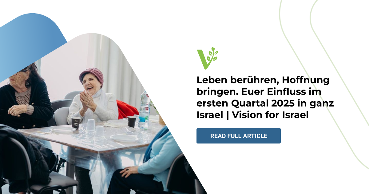 Leben berühren, Hoffnung bringen. Euer Einfluss im ersten Quartal 2025 ...