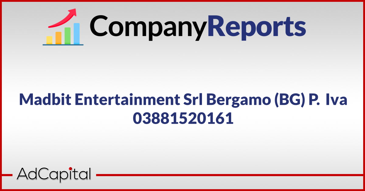Madbit Entertainment Srl (BG) P. Iva 03881520161 – Dati Ufficiali ...